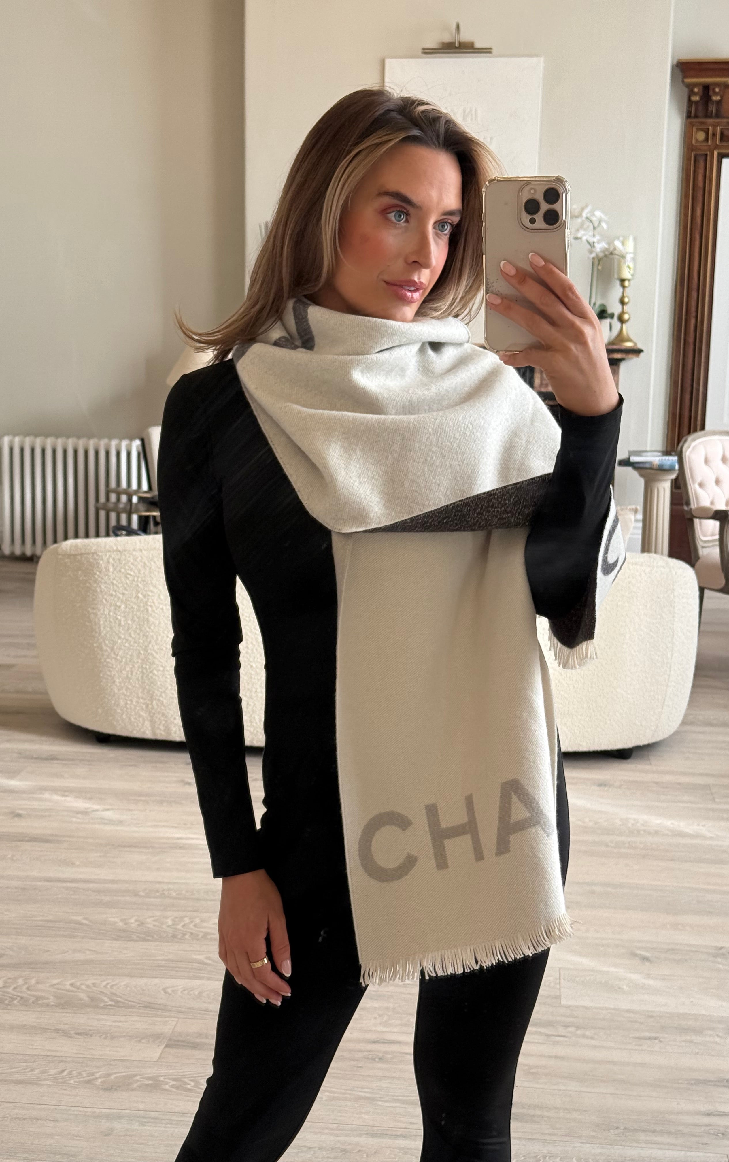 Chanel CC Stole